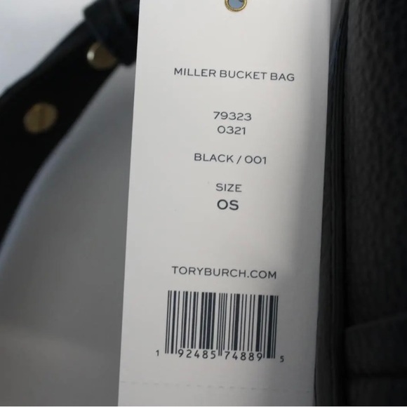 Tory Burch | Bags | New Tory Burch Ladies Miller Black Grain Leather ...